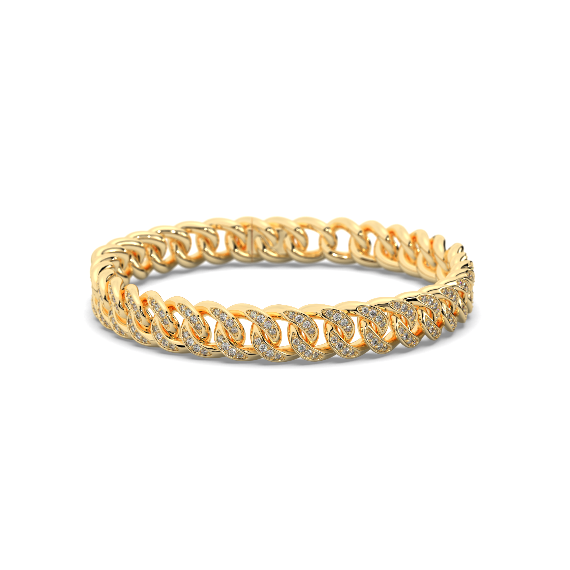 Olympic Diamond Gold Bracelet | Victorious Shine